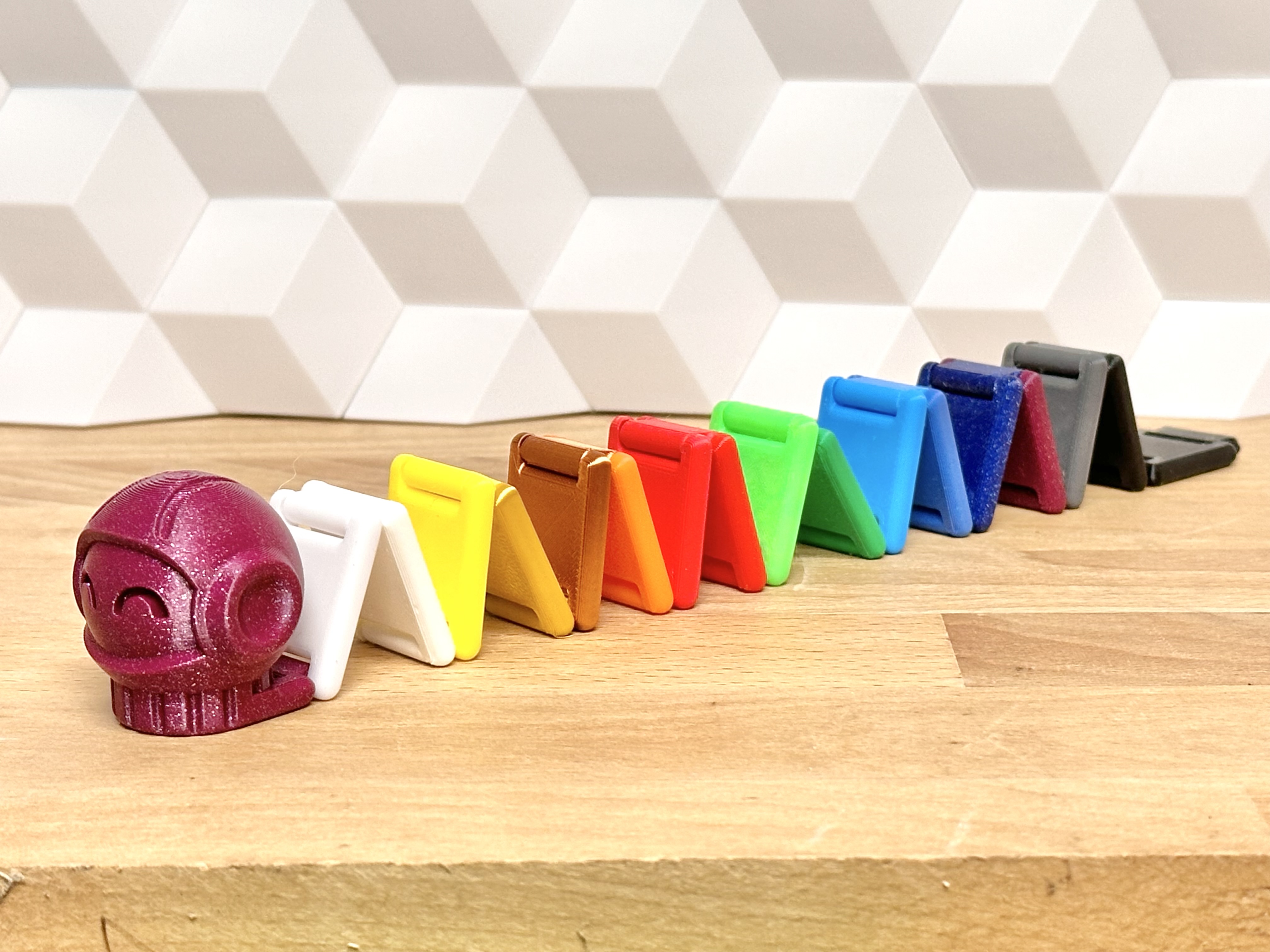 Flexi Fila Swatch (filament samples made fun - flexible calibration) by ...
