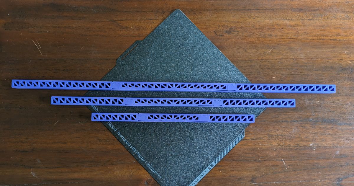 Flex-Lock - Load bearing beams that print in-place por Brent Peterson ...