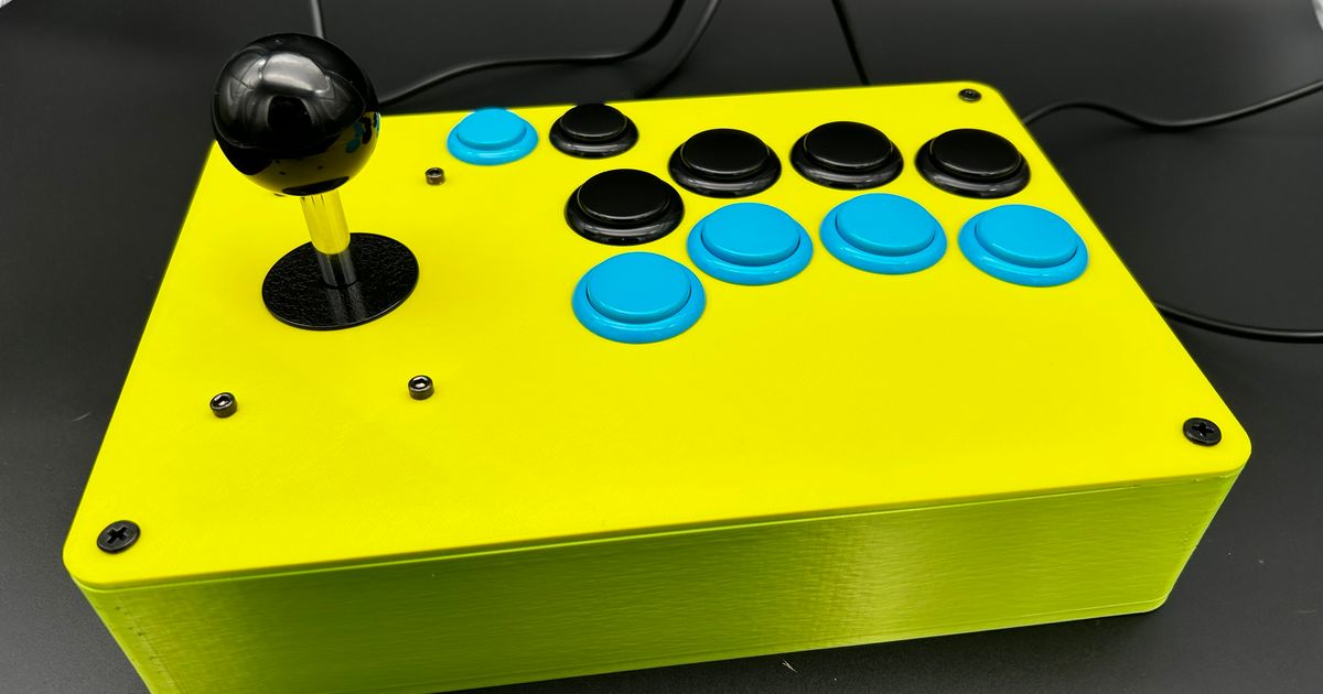Arcade Controller Box Fightstick by Roger Yargen | Download free STL ...