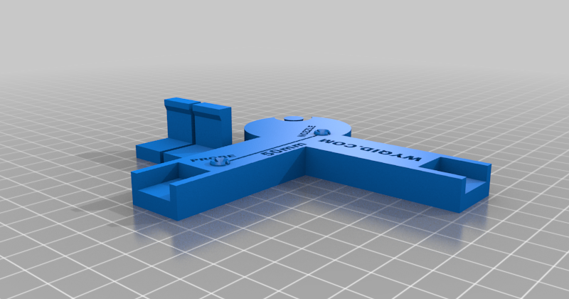XYZ Probe Offset Calibration Tool for BL CR 3D Touch by Wyqid Wyzard | Download free STL model ...