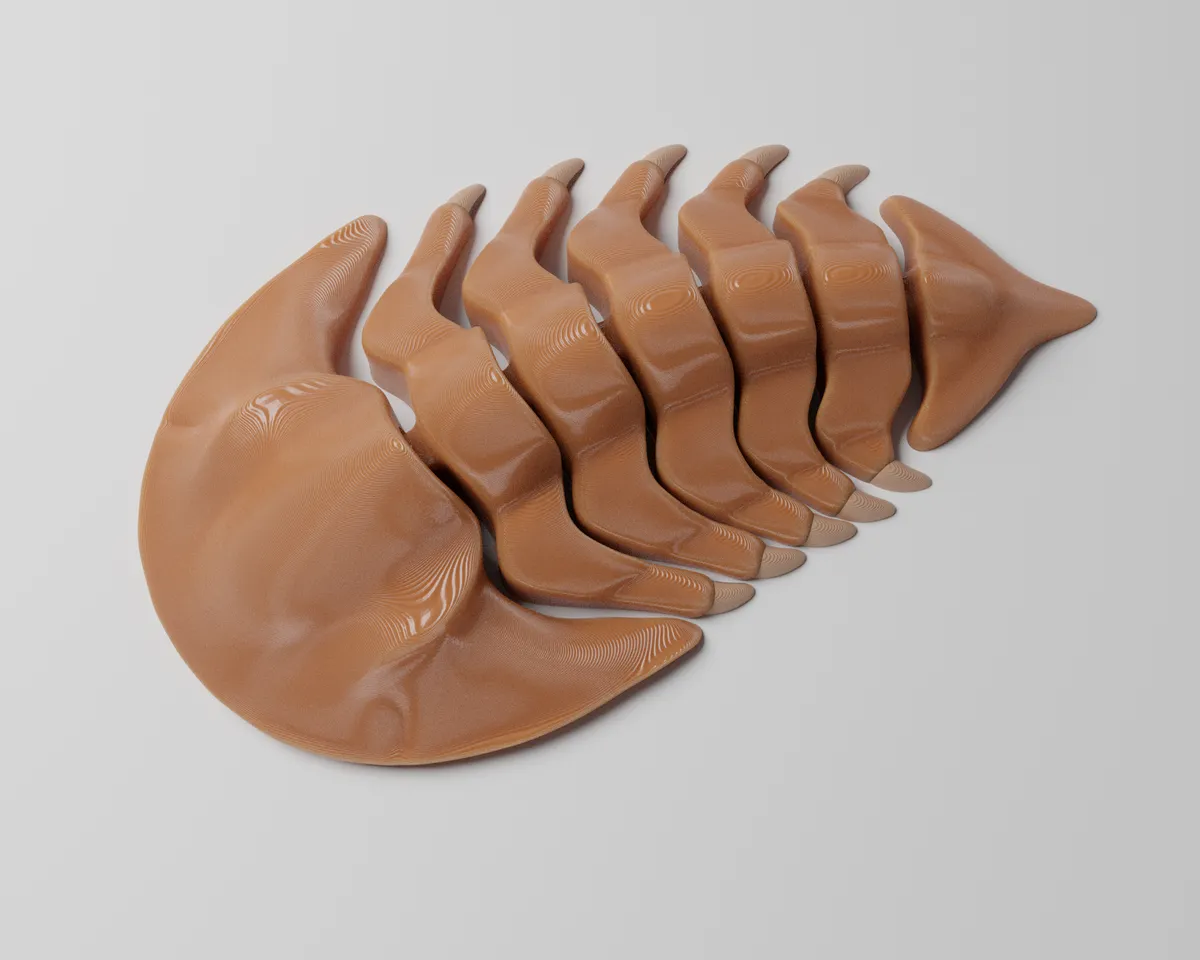 Articulated Trilobite by Jopek Design | Download free STL model ...