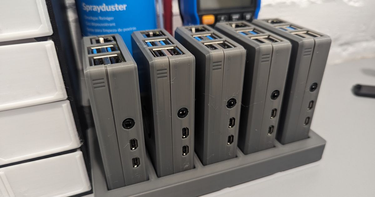 Raspberry Pi Gridfinity Holder by Joe McCarthy | Download free STL model | Printables.com