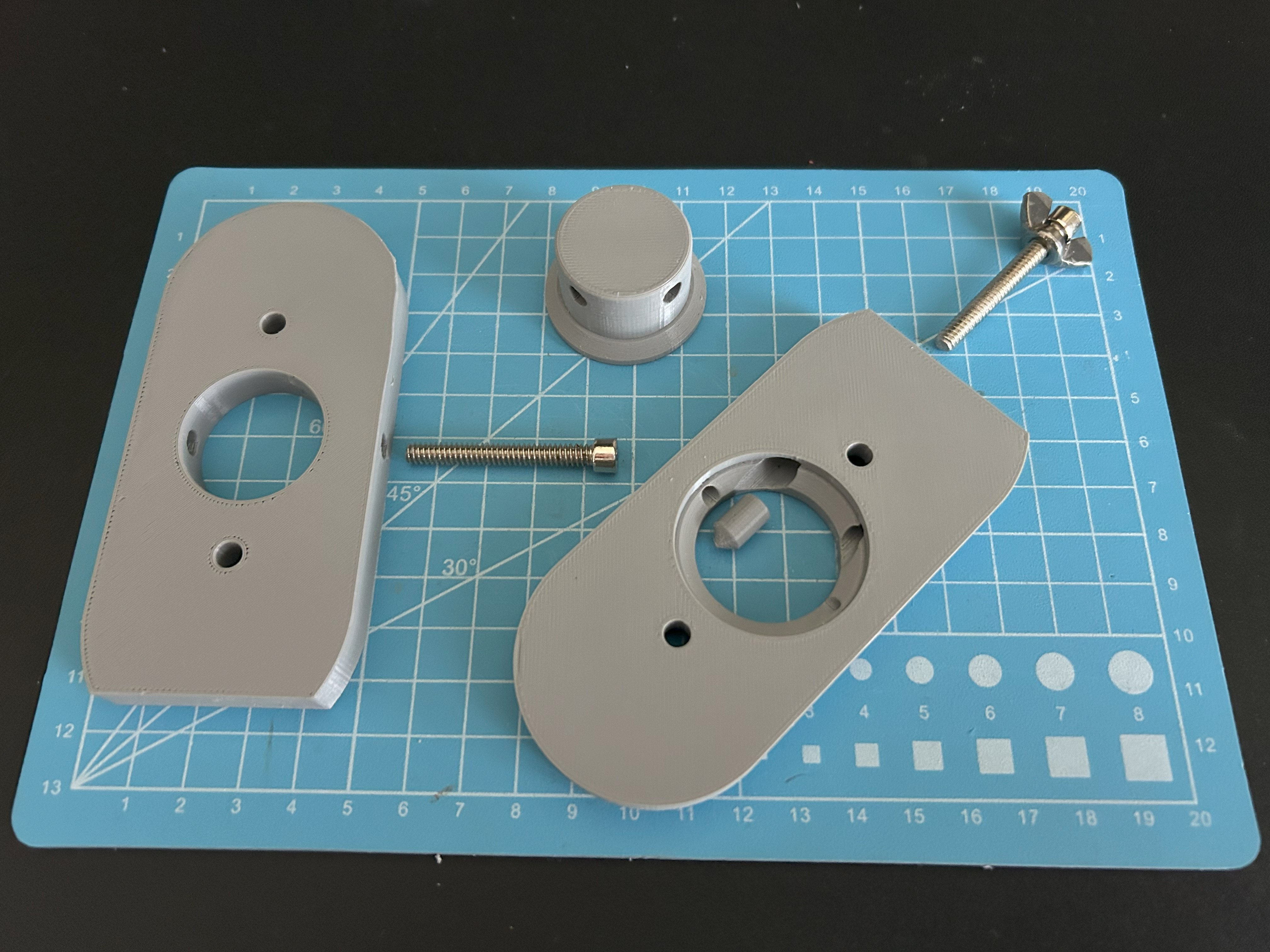 Swivel for Bench Vice with Desk Clamp by Schaffer.la | Download free STL model | Printables.com