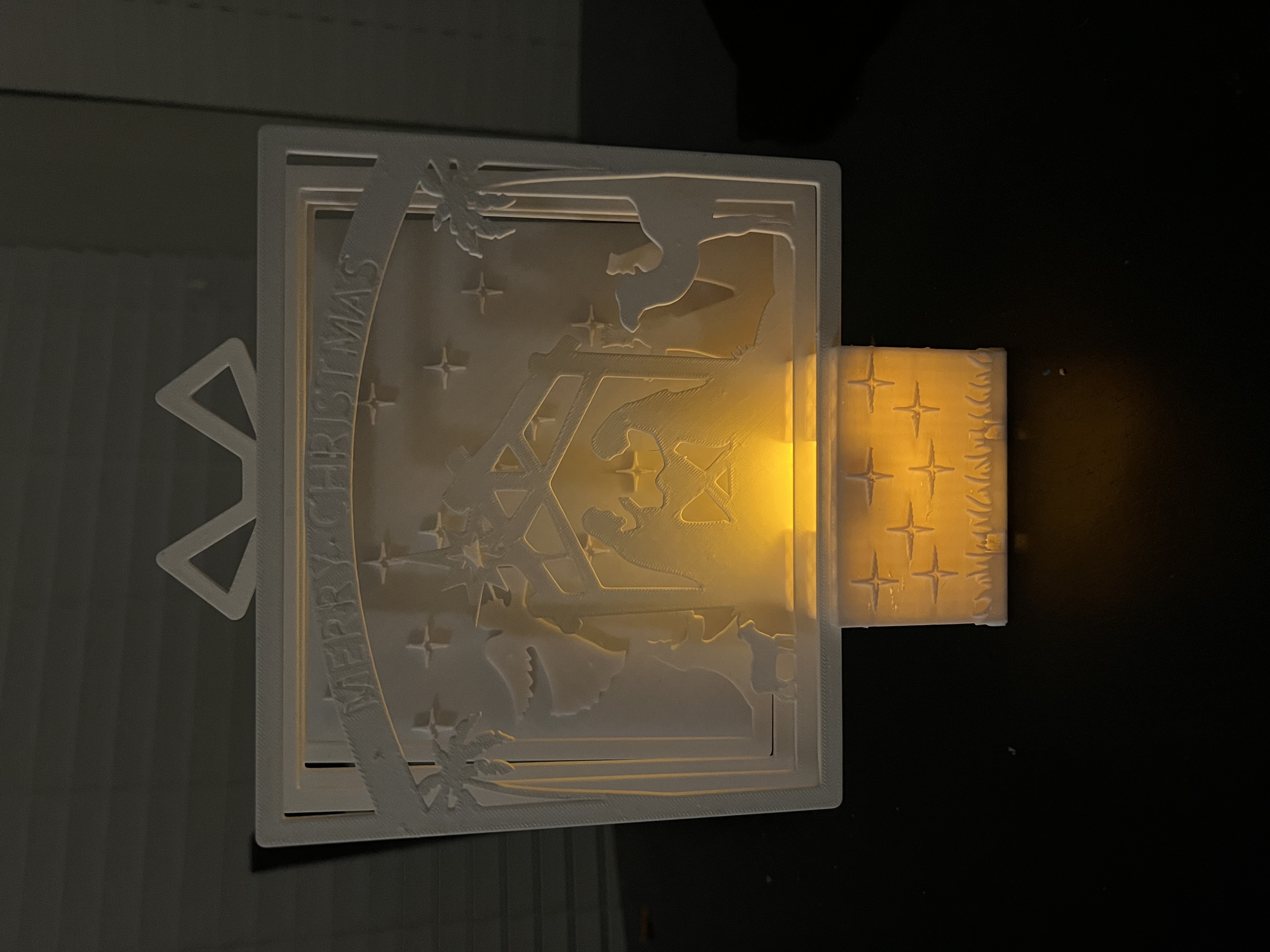 Nativity Scene Tea Light Present by WarDad18 | Download free STL model ...