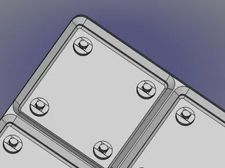 FreeCAD Gridfinity Parametric Bin Base Blank by Stu142 | Download free ...