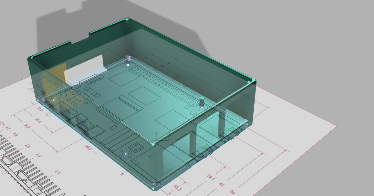 Raspberry Pi 5 case by yn | Download free STL model | Printables.com