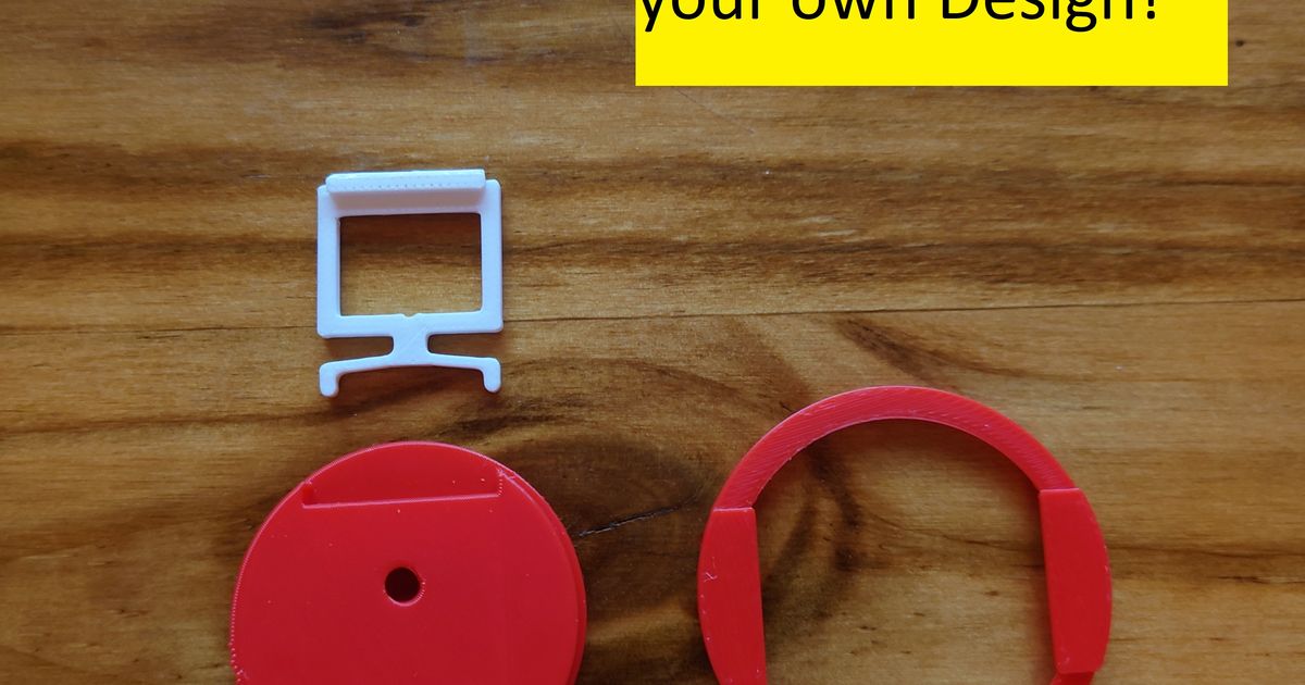 Door with Spring Lock & Key by NathanFrog | Download free STL model ...