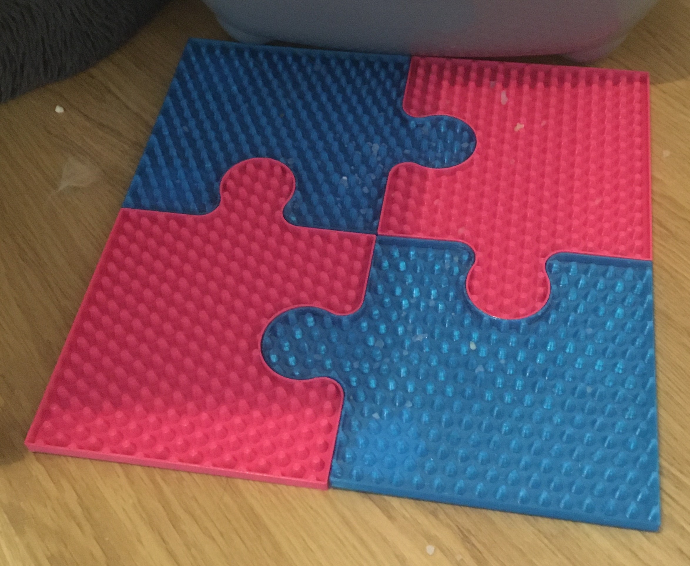 Puzzle-style cat rug by Maschinenmagier | Download free STL model ...