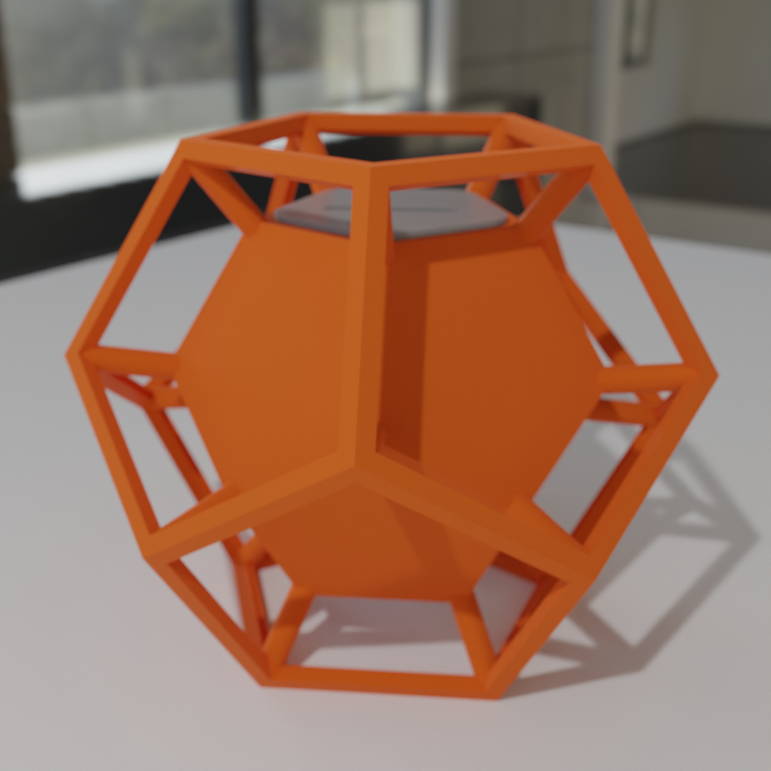 Dodecahedron Piggy Bank by A-11 Designs | Download free STL model ...