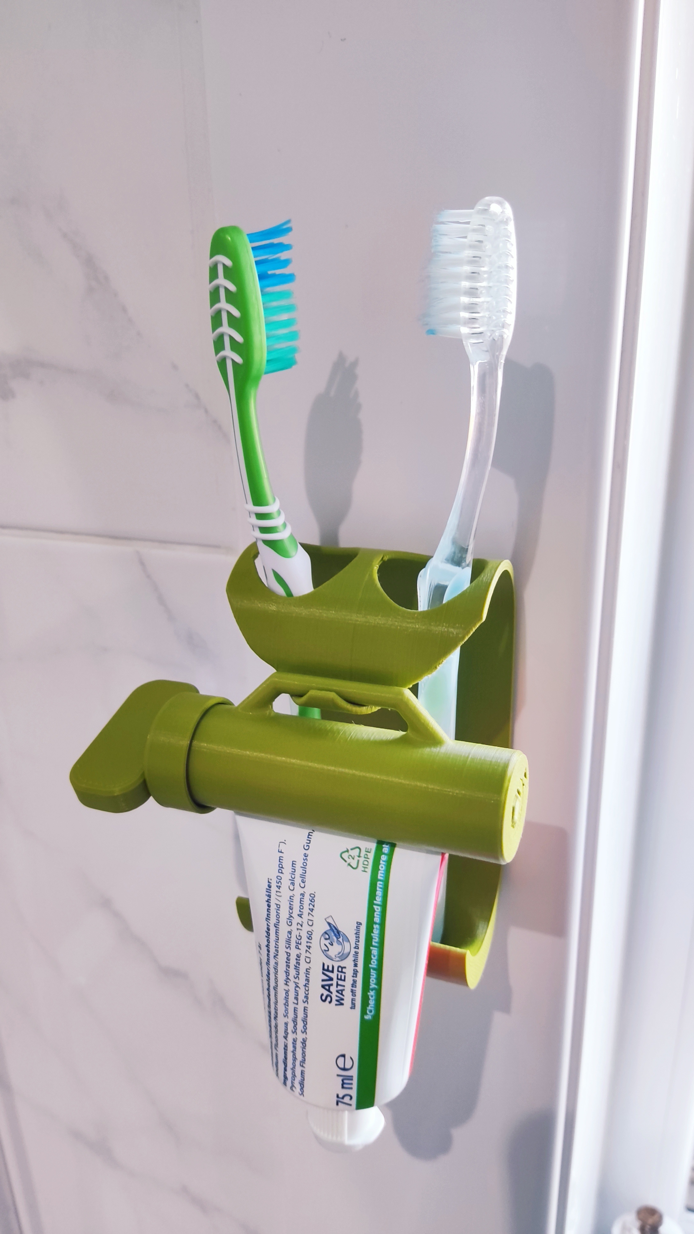 Toothpaste squeezer and toothbrush holder por CraftMeng | Descargar ...