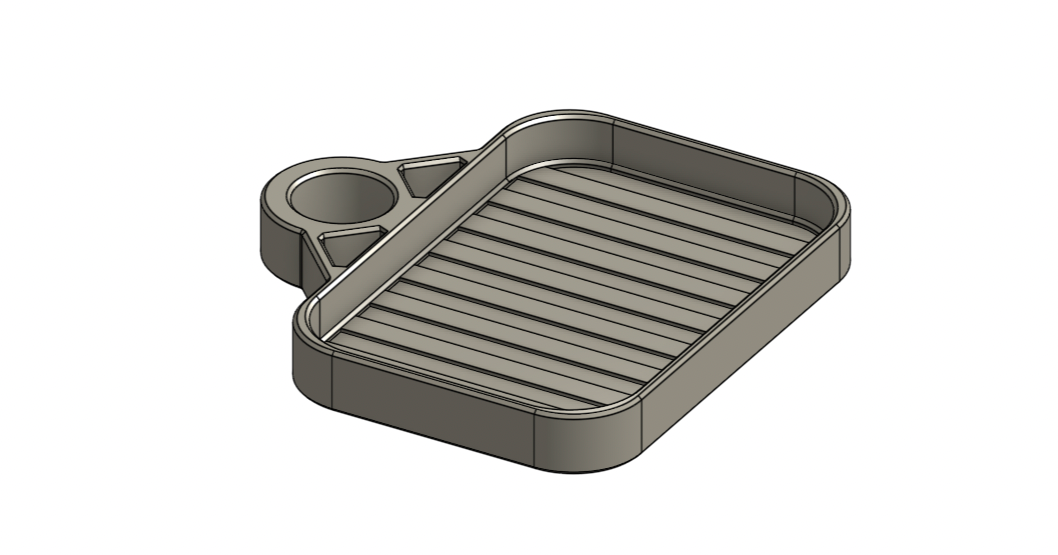 Olympic Rifle Shooting Offhand Stand Tray by SN3DP123 | Download free ...