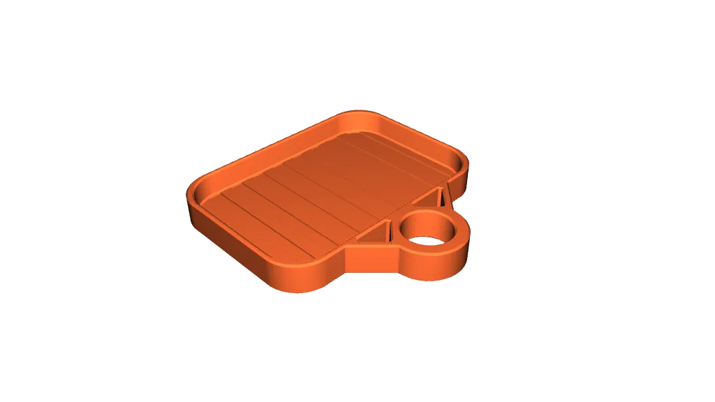 Olympic Rifle Shooting Offhand Stand Tray by SN3DP123 | Download free ...