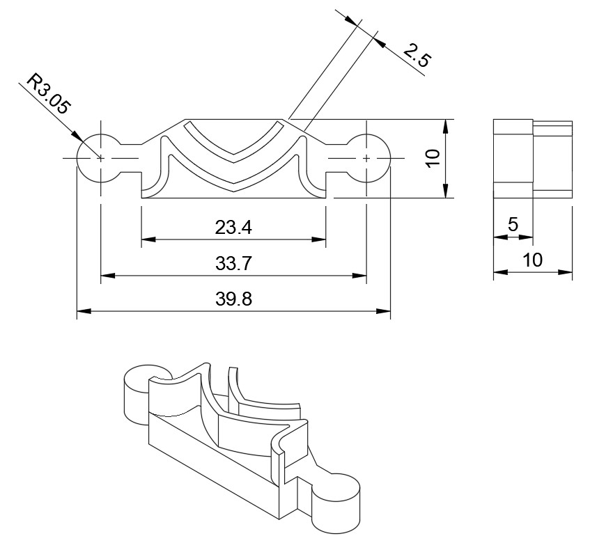 Isel CPM 3020 CNC Endkappen Fuehrungsabdeckung by PapaMike | Download ...