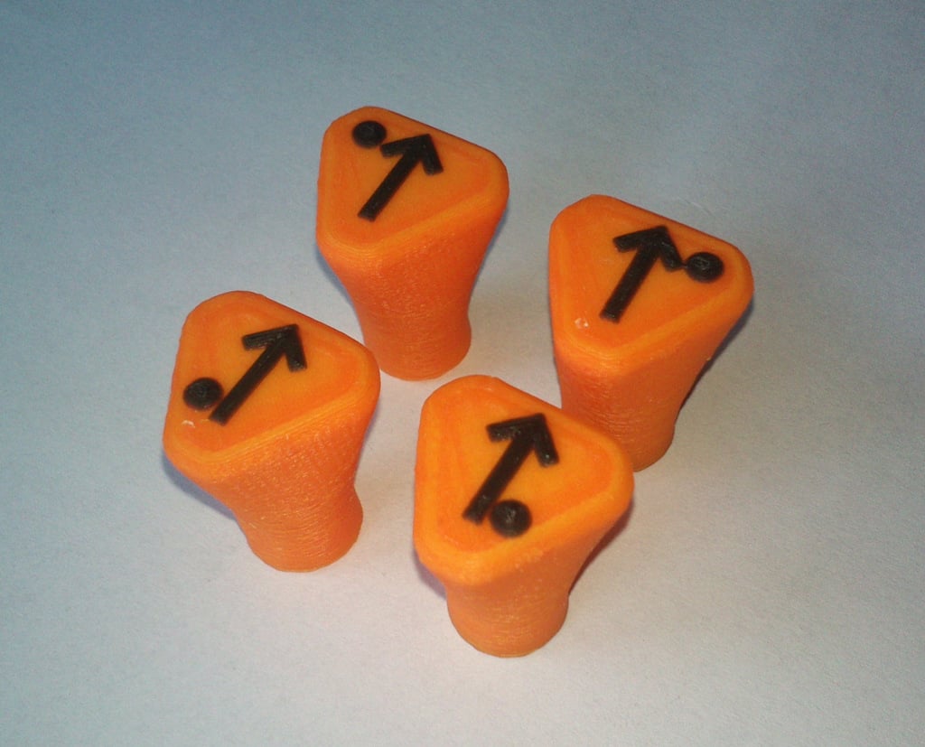 Tire valve cap with position marker (Schrader) by milous22 | Download ...