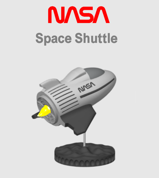 NASA Space Shuttle - Swoosh! The electric tea light Flyer Remix by ...