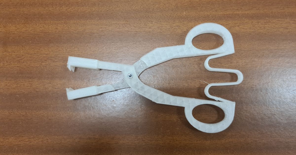 3D Printed Pliers/Scissor with different Heads by JMaia | Download free ...