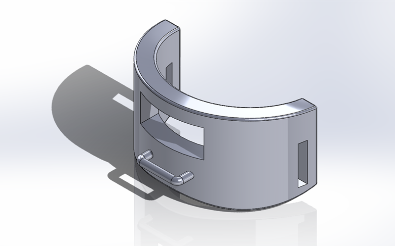 Grip Helper and Grip Helper support by Cura | Download free STL model ...