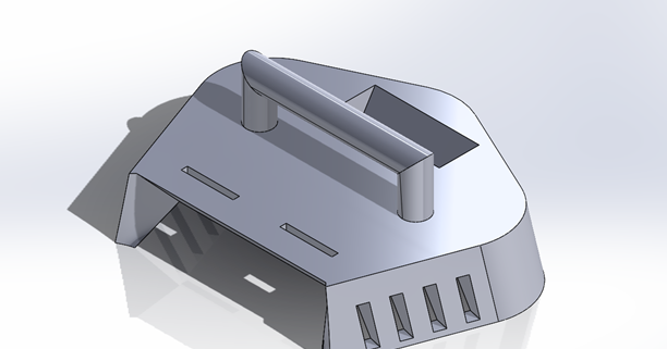 Grip Helper and Grip Helper support by Cura | Download free STL model ...