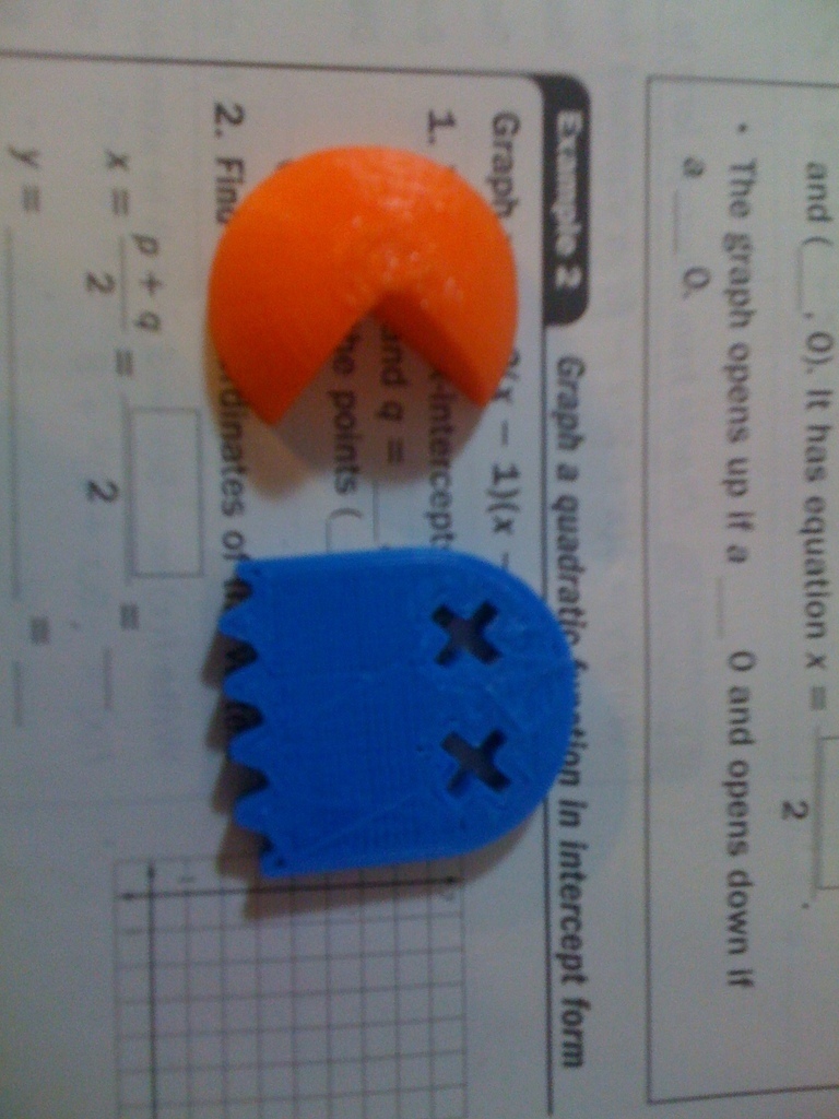 Pac-man and Ghost by Lucas | Download free STL model | Printables.com
