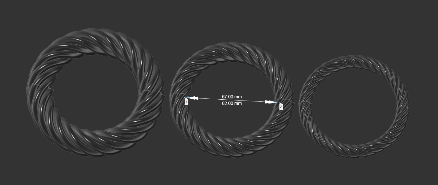 Rope Bracelet by tbkMAKER | Download free STL model | Printables.com