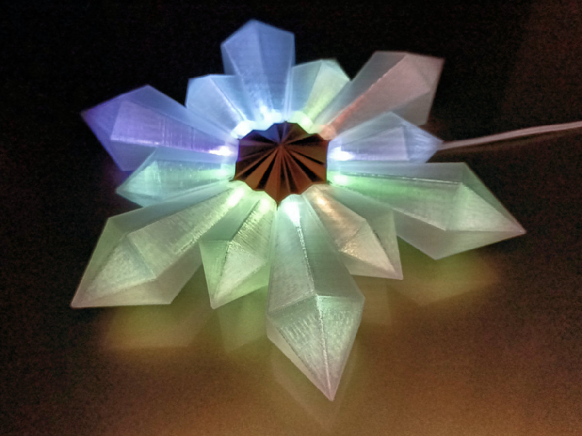 Crystal Led Star by Wim V | Download free STL model | Printables.com