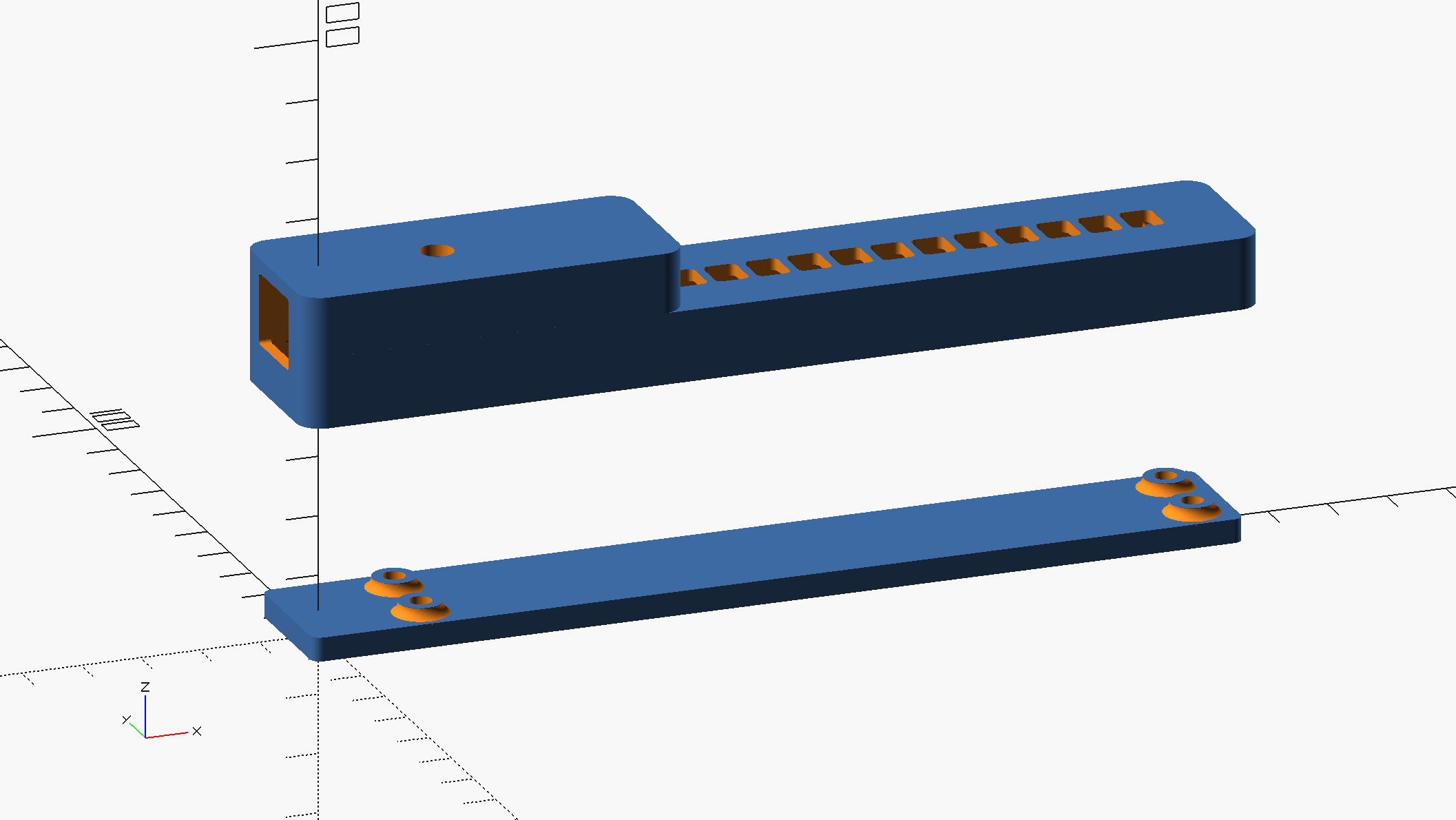 USB to 3.3v Power Distribution Board by Torsten | Download free STL ...