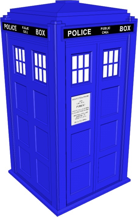Thin wall TARDIS with Lights and Sound by Wallace Karraker | Download ...