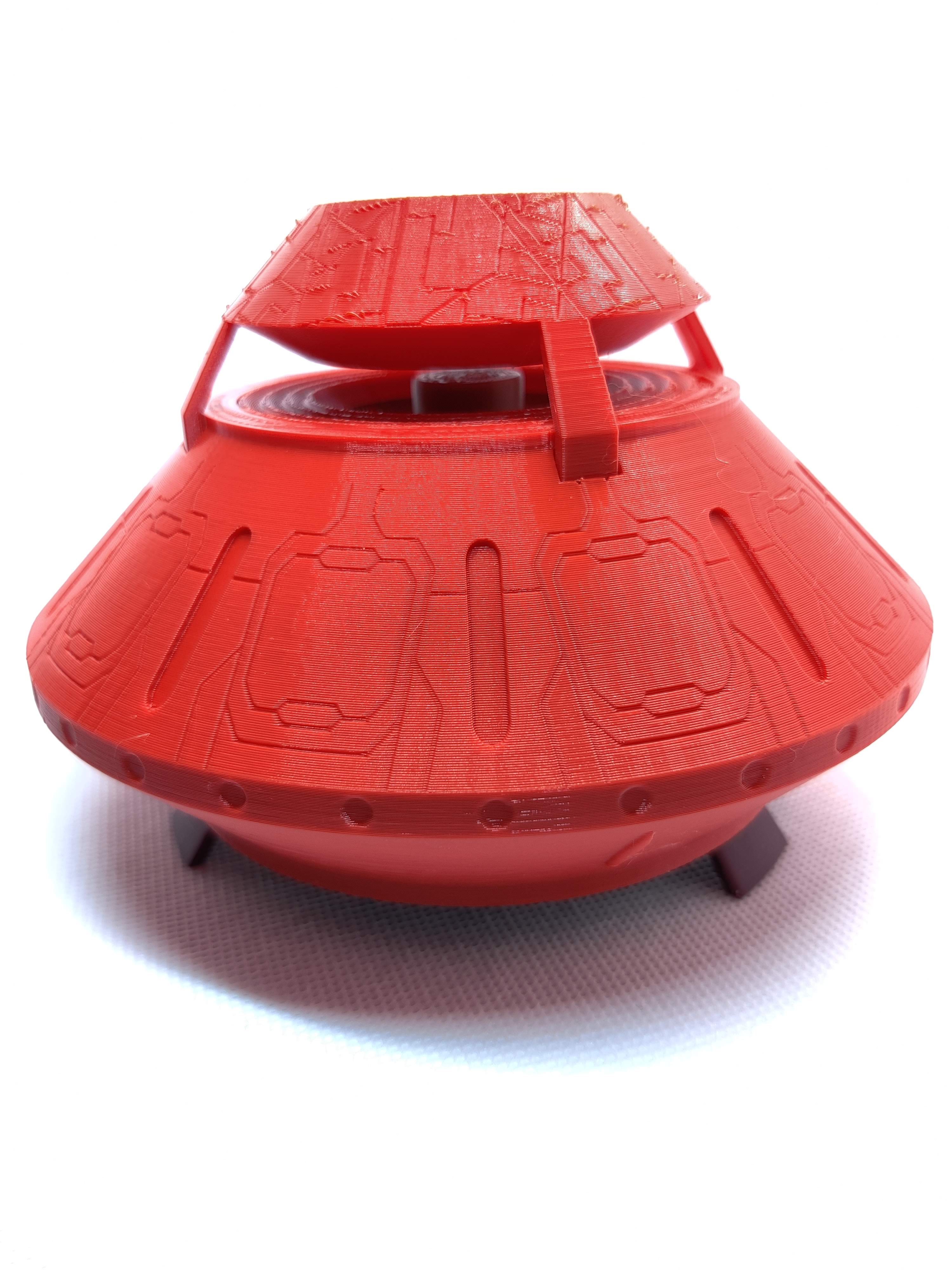 Alien UFO Speaker Box for Polymate 3d driver by Dsk001 | Download free ...