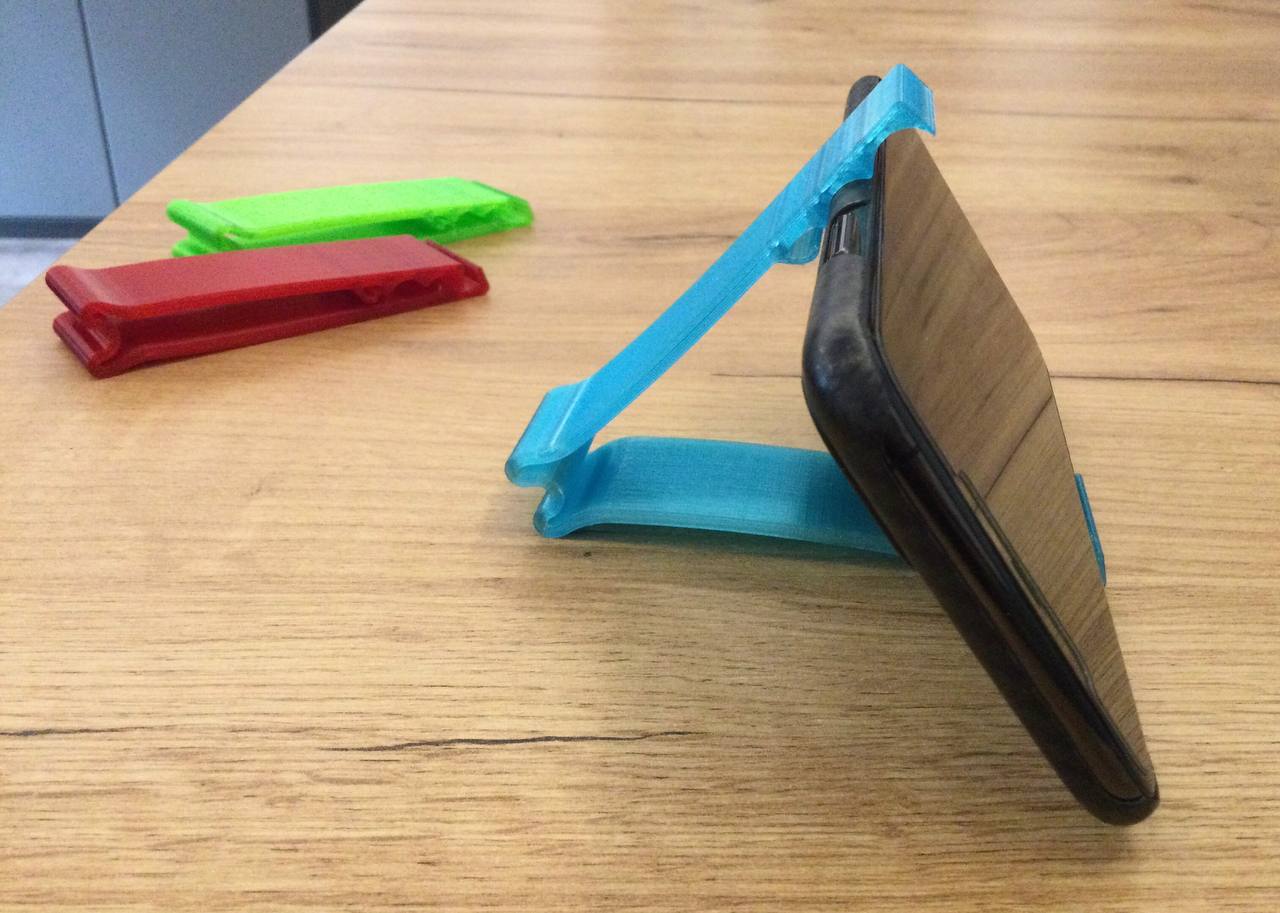 Mobile Phone Clip for portrait or landscape view by Wing-Art | Download ...