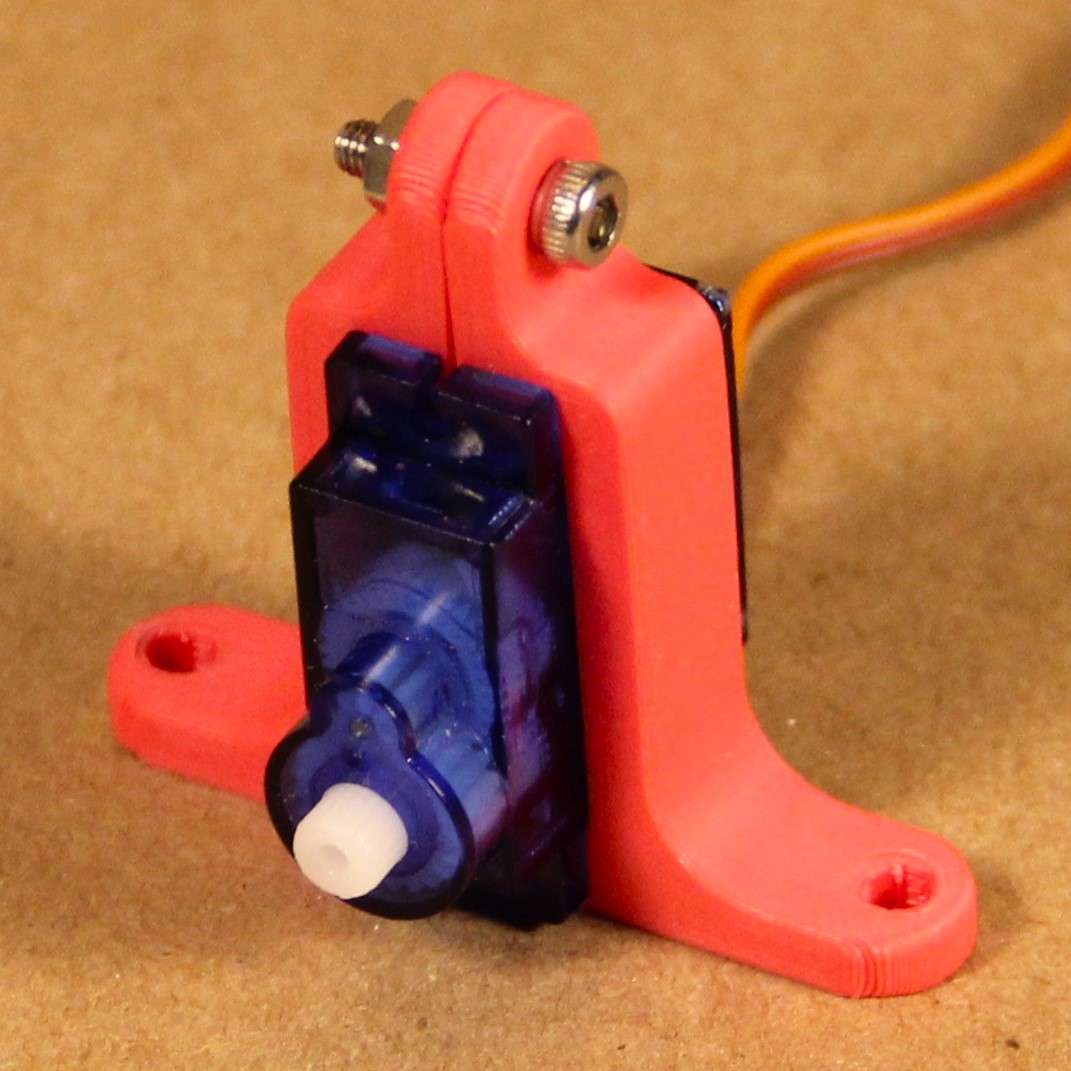SPARKY: Micro Servo Mounts by DesignLabX | Download free STL model ...