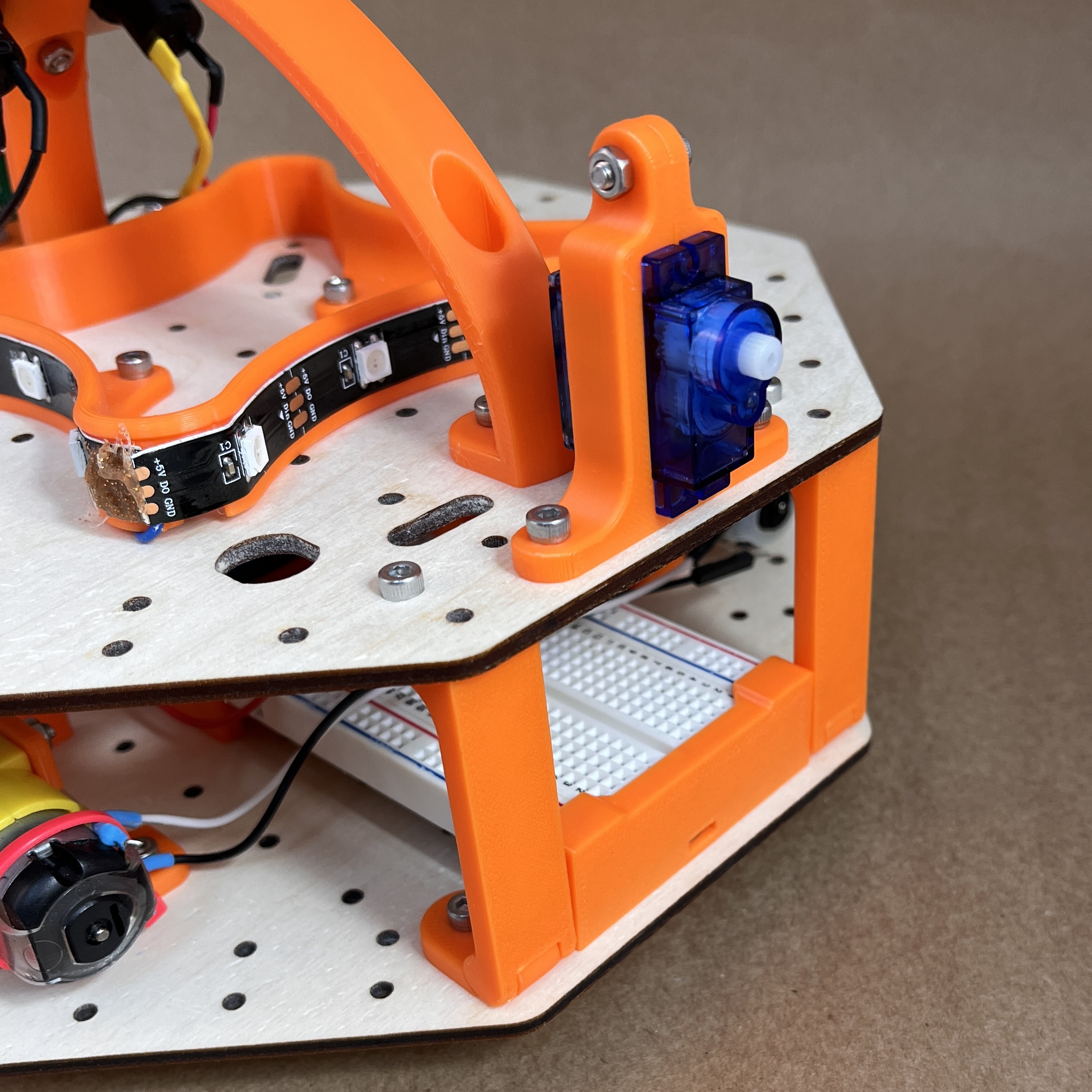SPARKY: Micro Servo Mounts by DesignLabX | Download free STL model ...