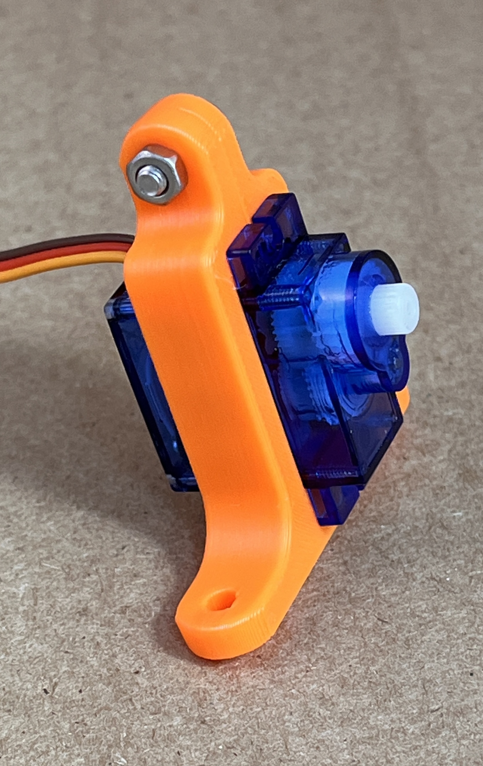 SPARKY: Micro Servo Mounts by DesignLabX | Download free STL model ...
