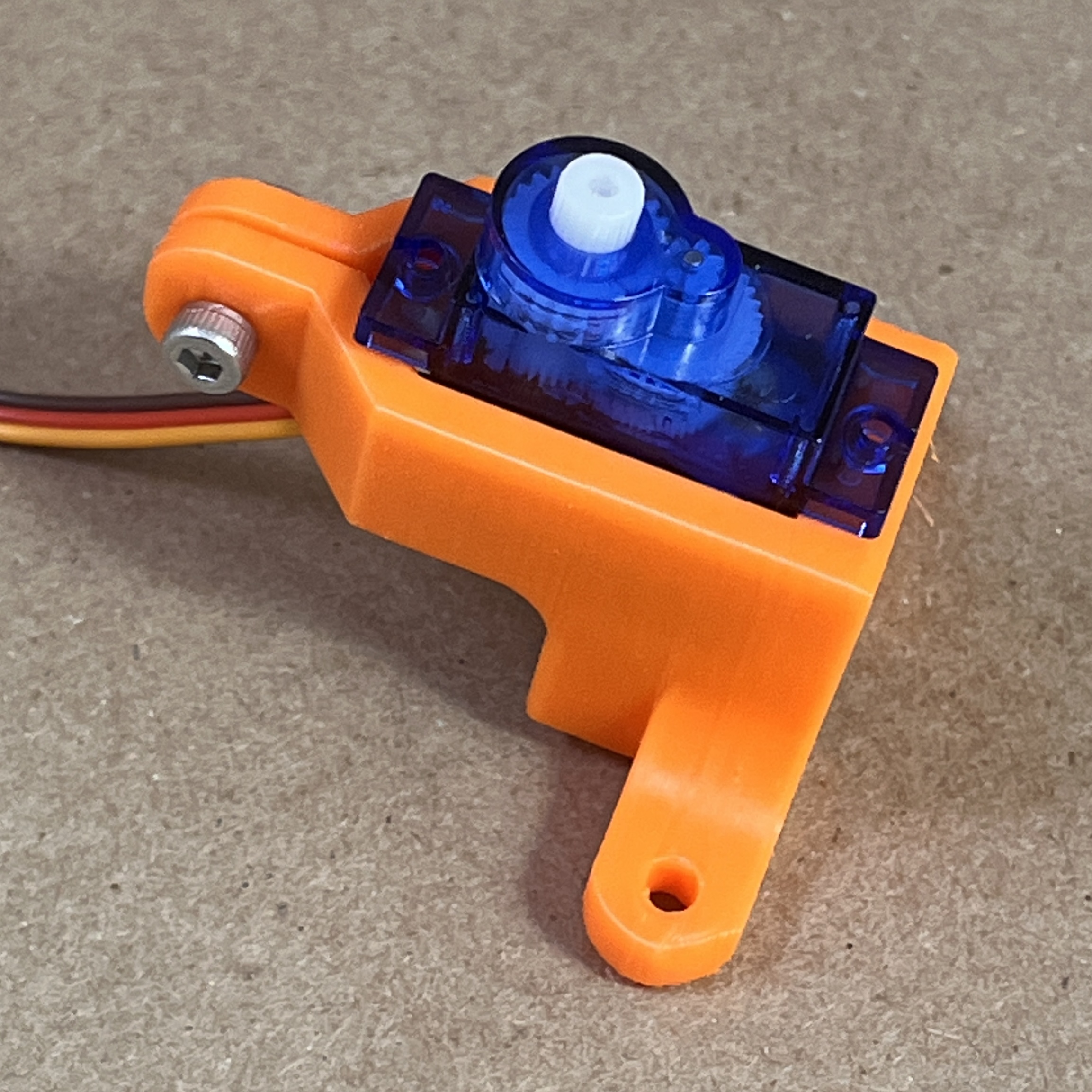 SPARKY: Micro Servo Mounts by DesignLabX | Download free STL model ...