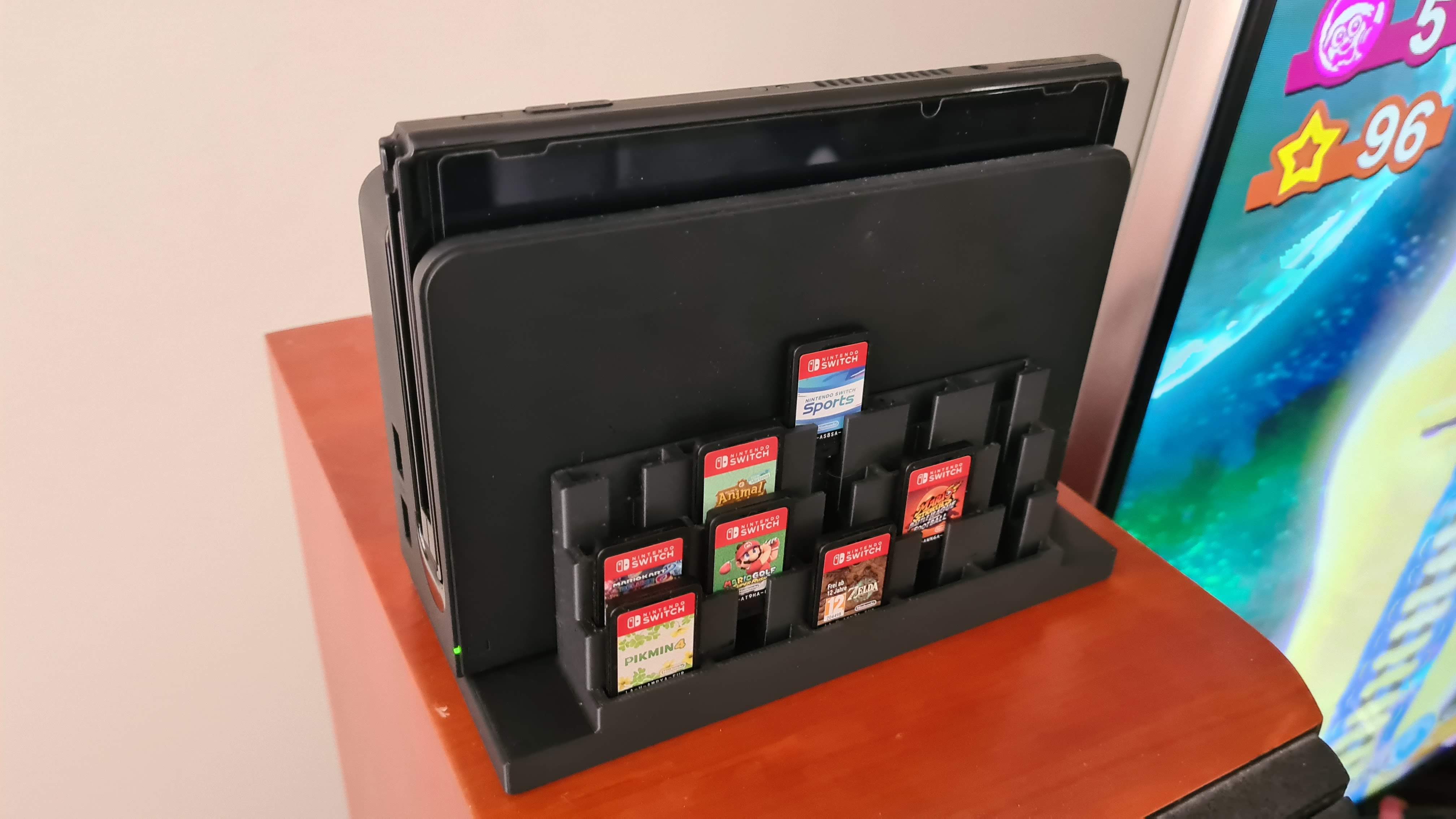 Switch Dock Game Card Holder by Fuzzwah | Download free STL model ...