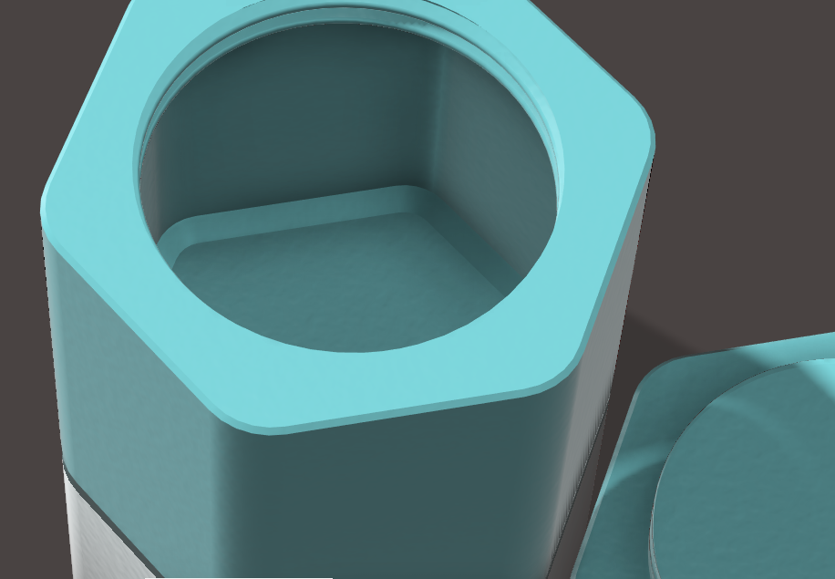 Hexagonal Storage Container by C.Wyatt | Wyatt Industries | Download ...