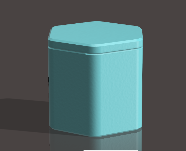 Hexagonal Storage Container by C.Wyatt | Wyatt Industries | Download ...