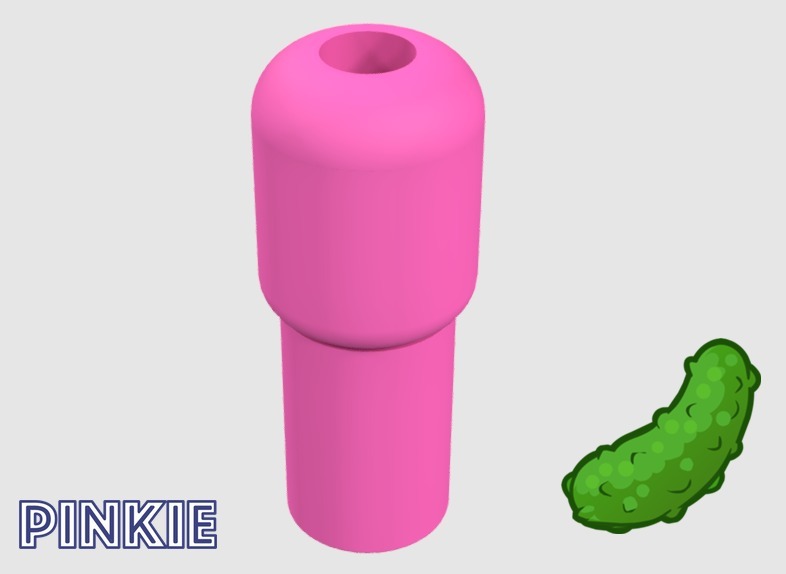Pinkie - Pickle holster by lolsborn | Download free STL model ...