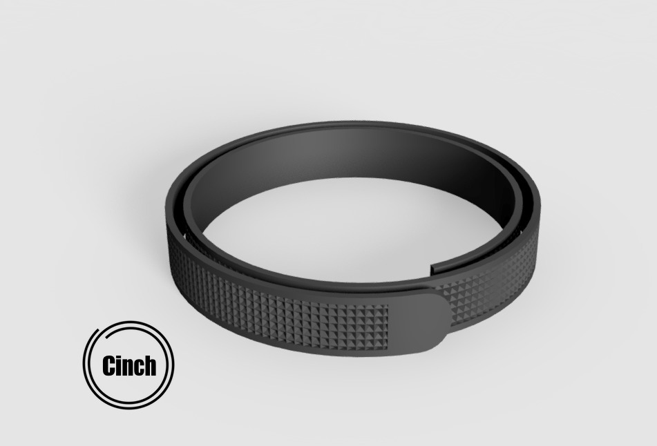 Cinch - 3D printable Clothing Belt by lolsborn | Download free STL ...