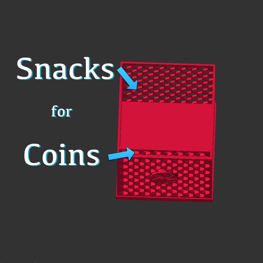 Snack Coins by lolsborn | Download free STL model | Printables.com