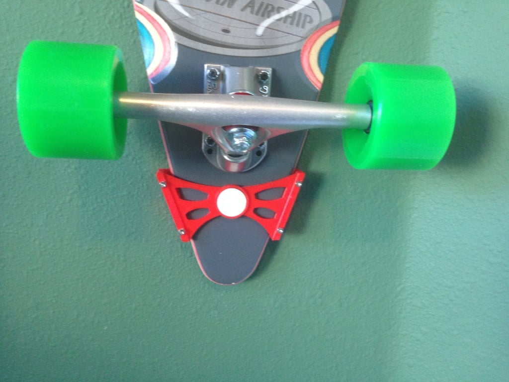 Longboard wall hangers by lolsborn | Download free STL model ...