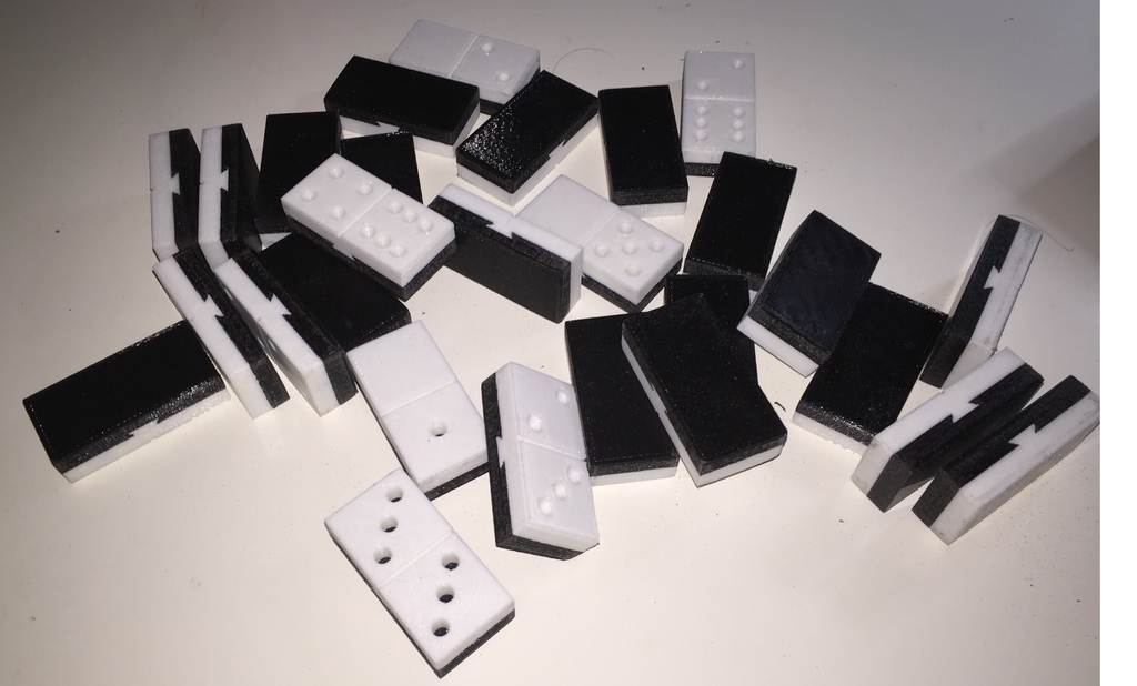 Domino by Juan1ll0 | Download free STL model | Printables.com