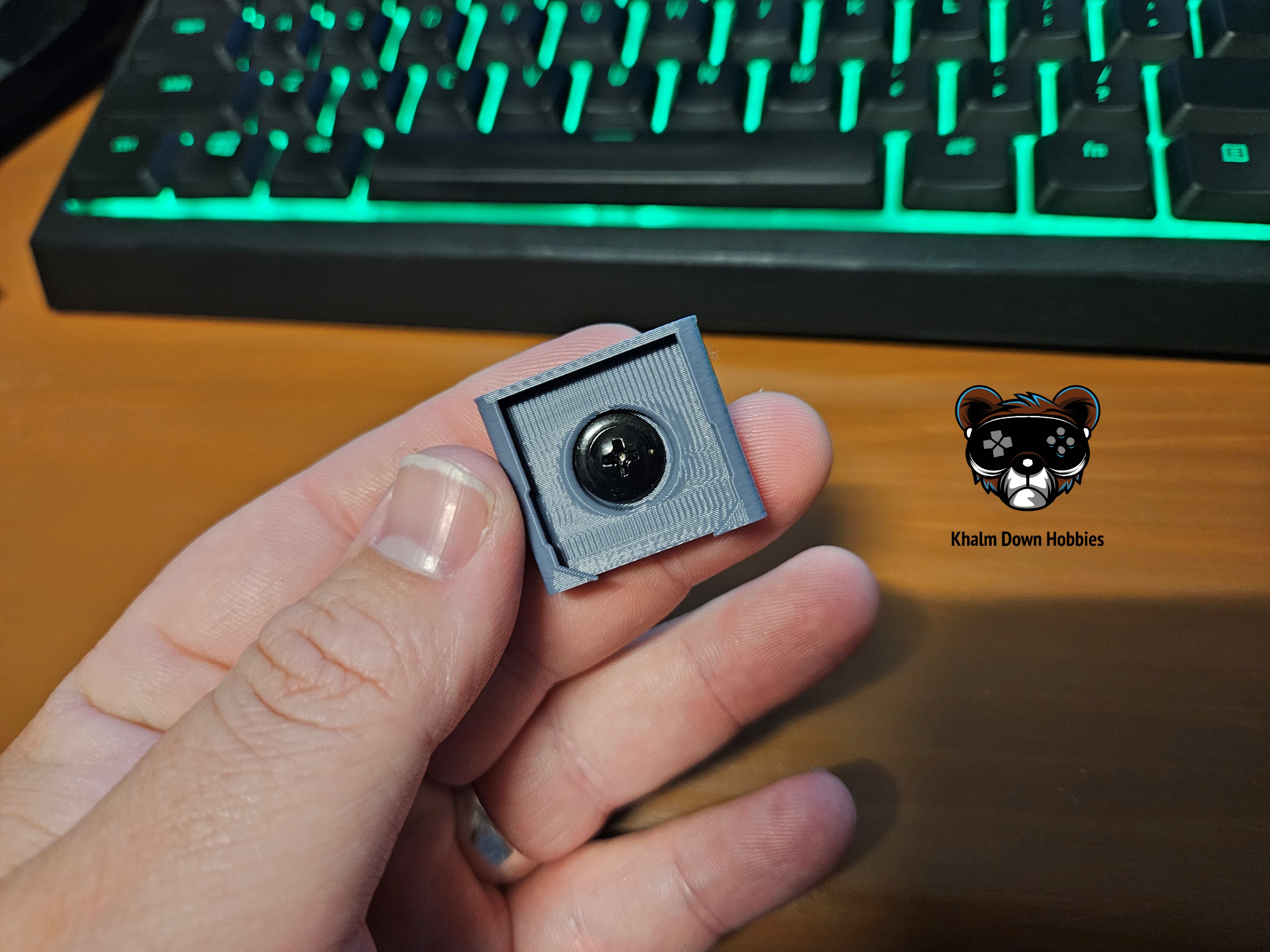 Square Plate holder for LED Desk Lamp Magnetic Mount by Khalm Down ...