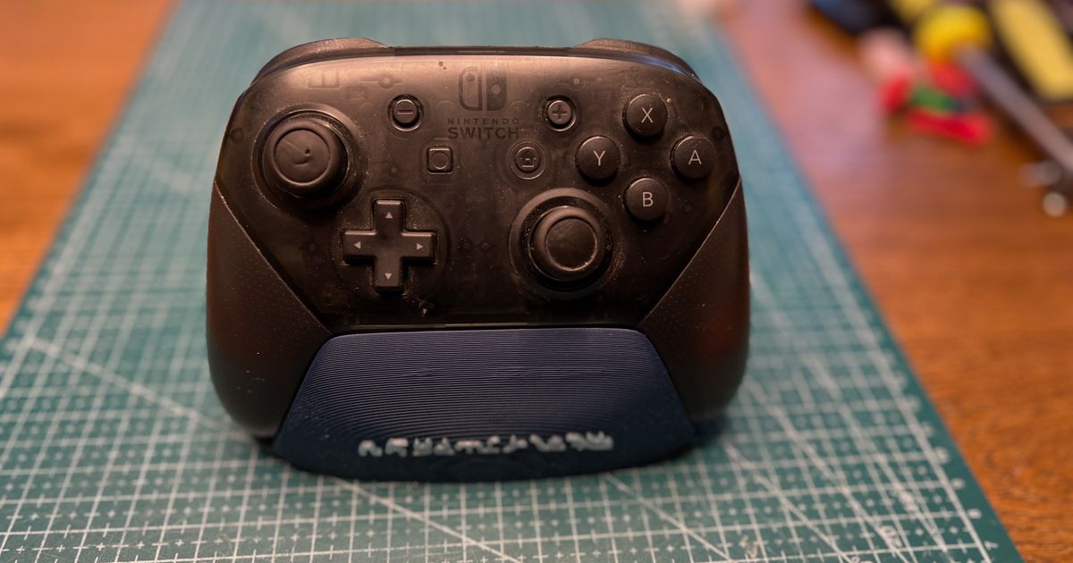 Nintendo Switch Pro Controller Wall mount (Zelda BOTW TOTK Zonai ...