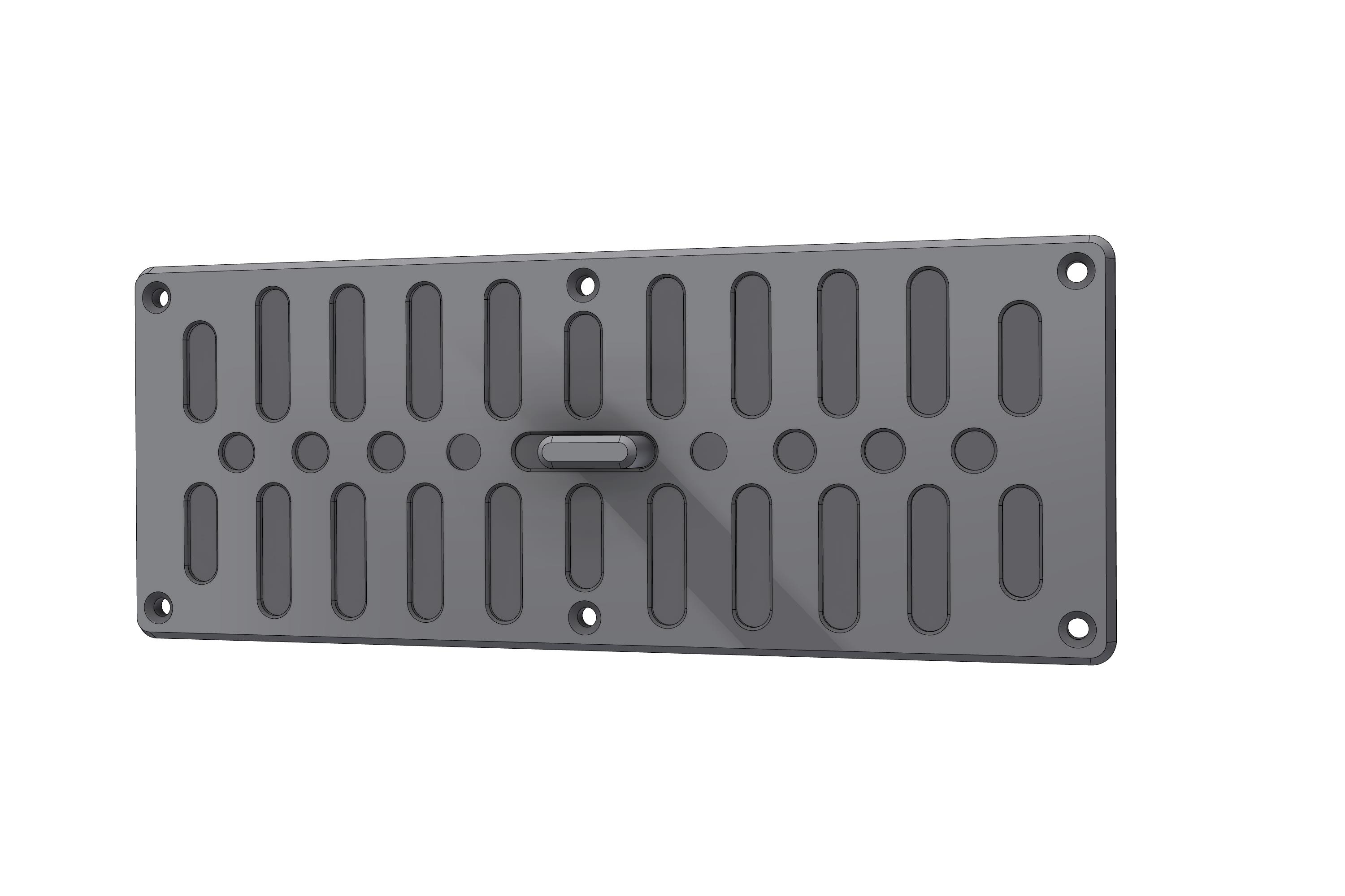 Sliding Ventilation Grille by PL | Download free STL model | Printables.com
