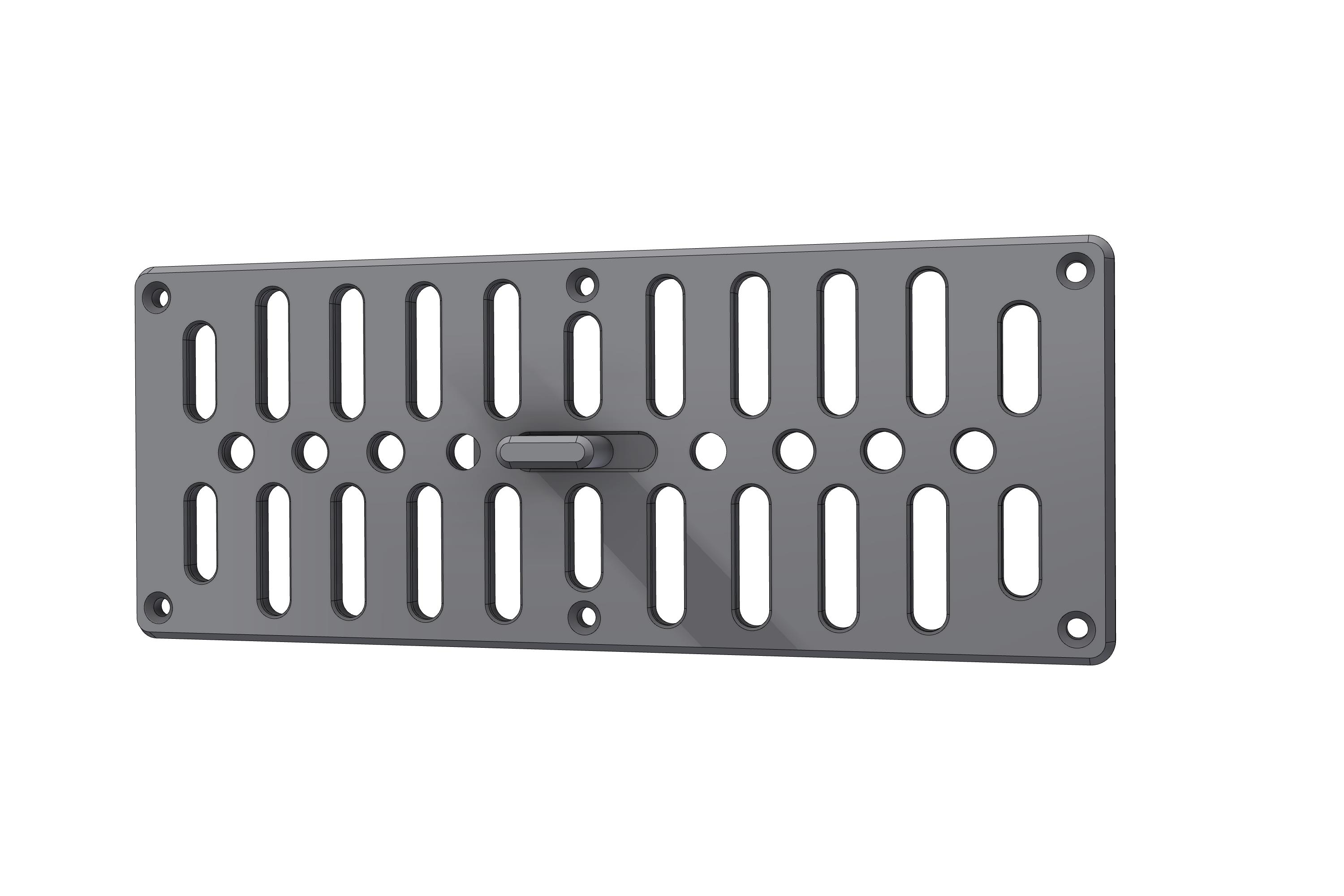 Sliding Ventilation Grille by PL | Download free STL model | Printables.com