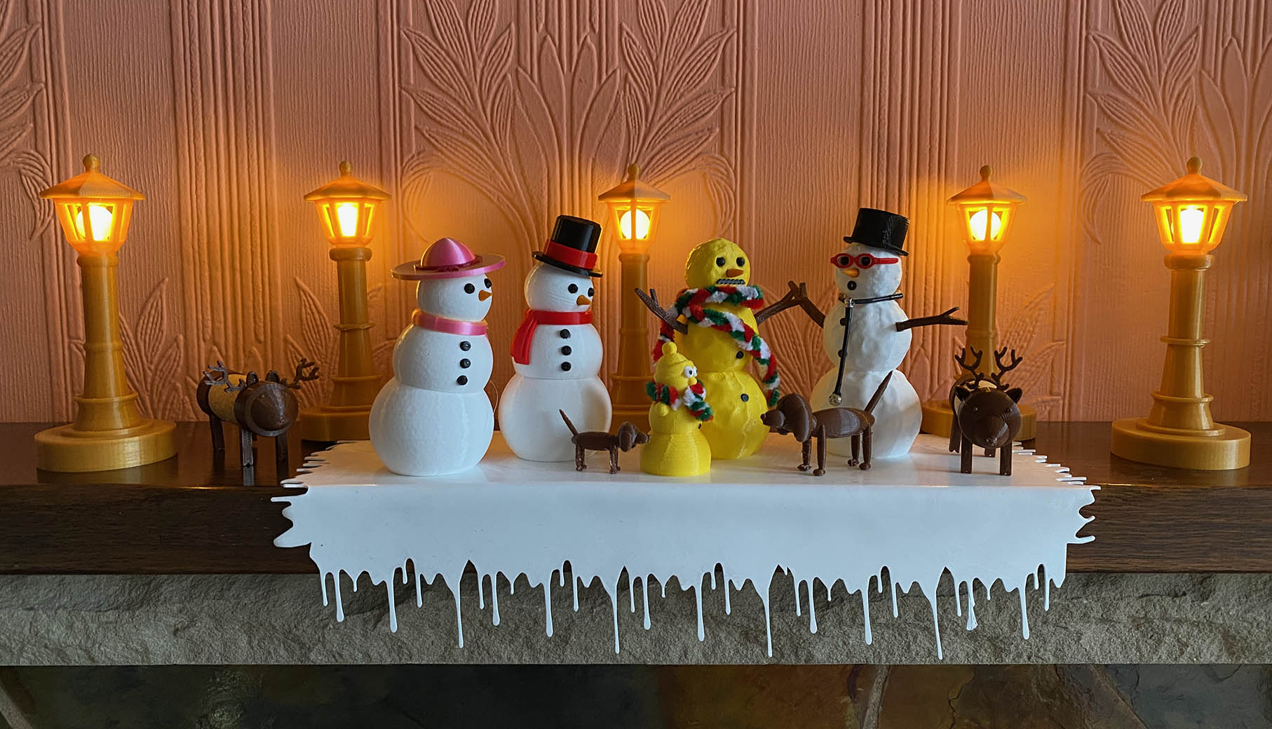 Snow field to show off festive makes by Alzibiff | Download free STL ...