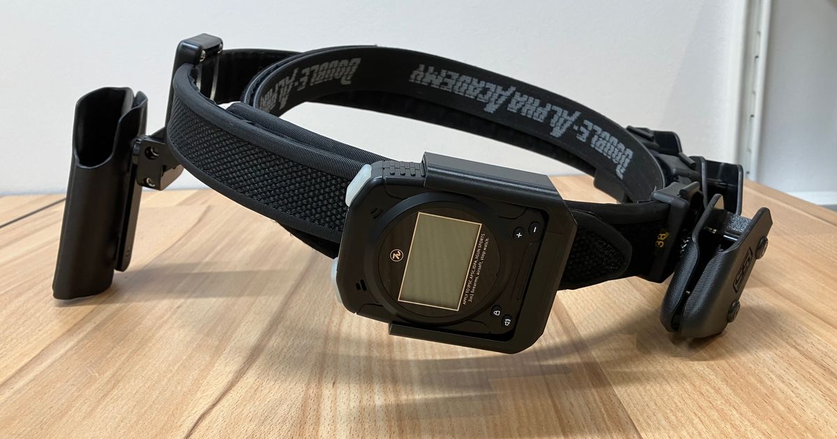 Special Pie Shot Timer Belt Holder by Mike81622 | Download free STL ...