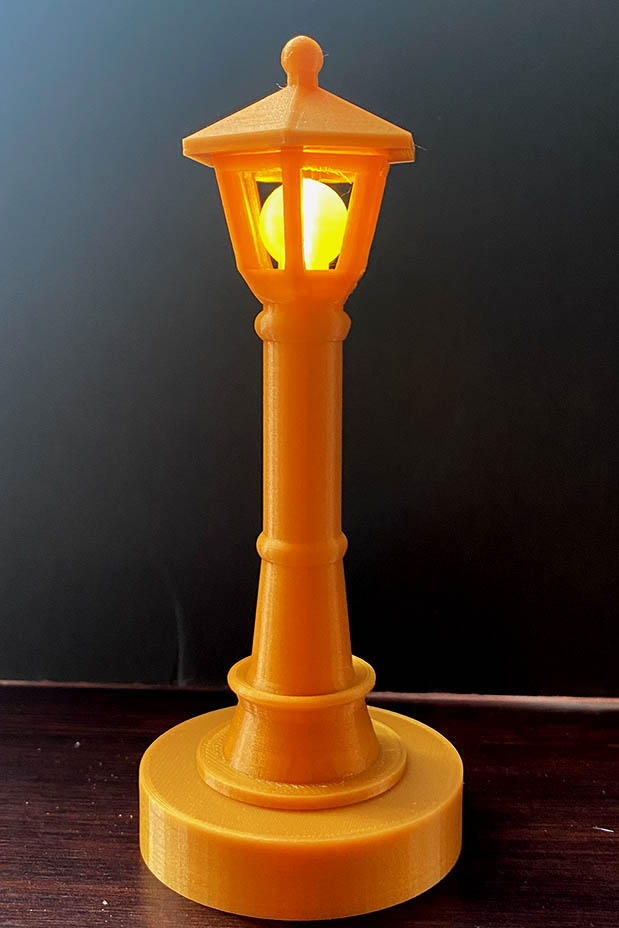 Stand alone street lamp - no supports by Alzibiff | Download free STL ...