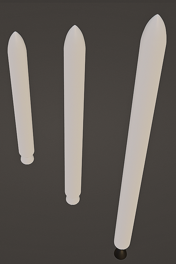 Propulsion Modules for all three stages of EcoRocket Heavy by Amaran ...