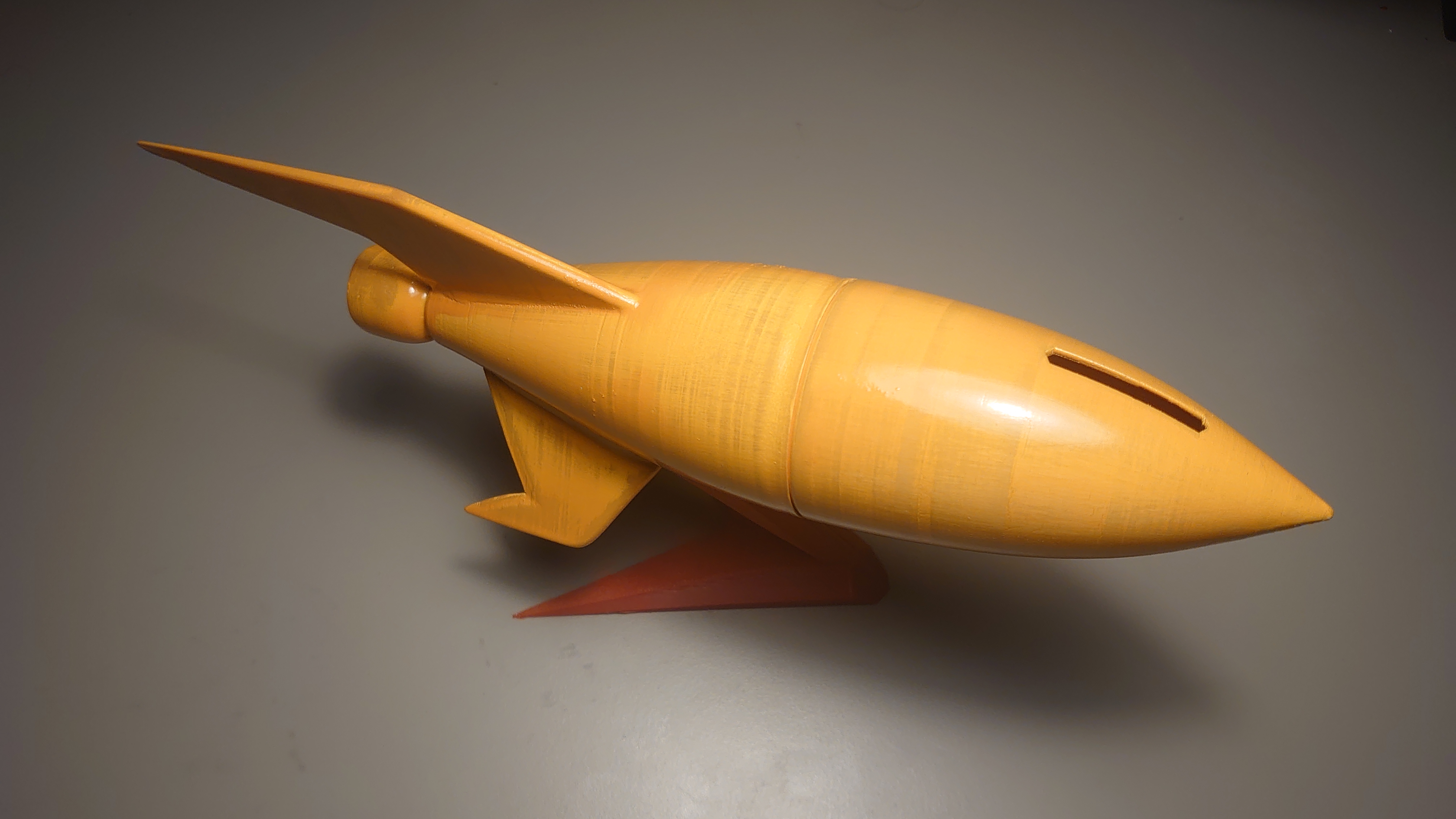 Hyper Space Ship - Piggy Bank Rocket [Futurama Inspired Spaceship] by ...